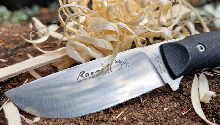 NN-Knives Raven II Outdoor kés 10 cm-es Micarta - Horgász, Vadász ...